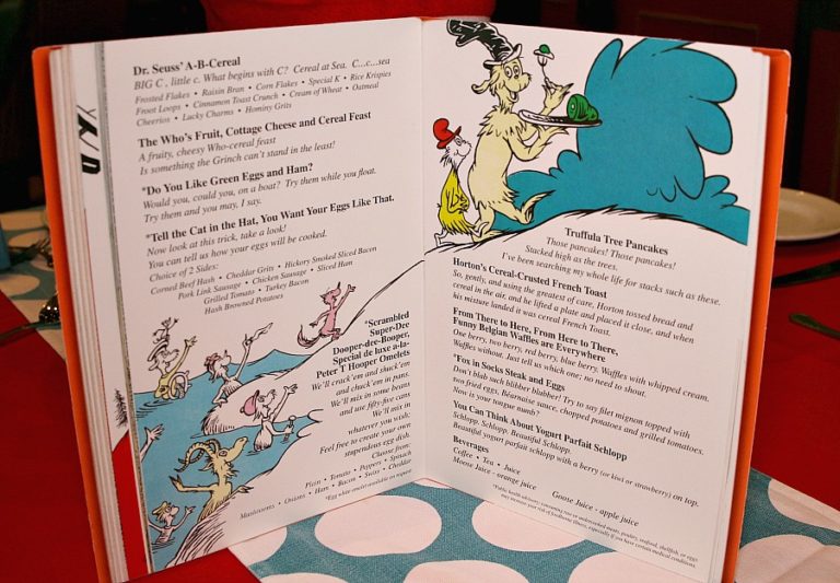 Green Eggs and Ham Breakfast on Carnival Cruise